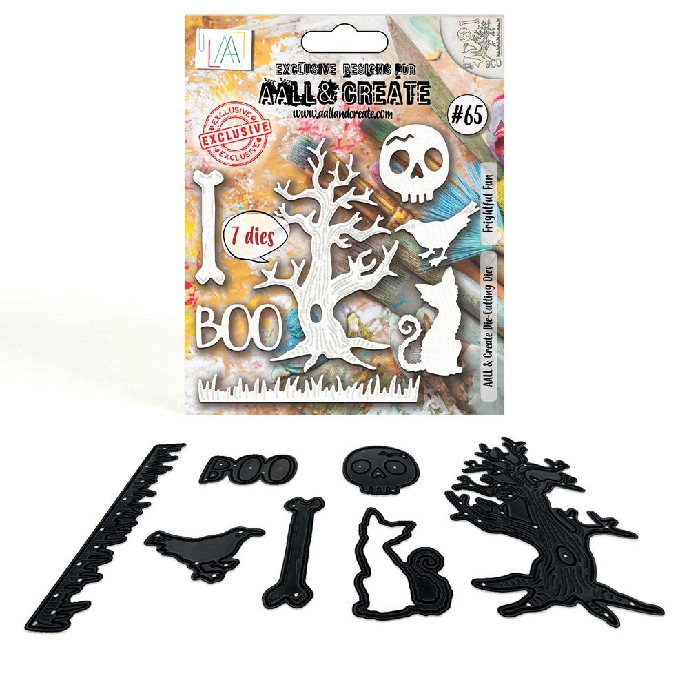 #65 Frightful Fun Die-Cutting Set | Art Anthology