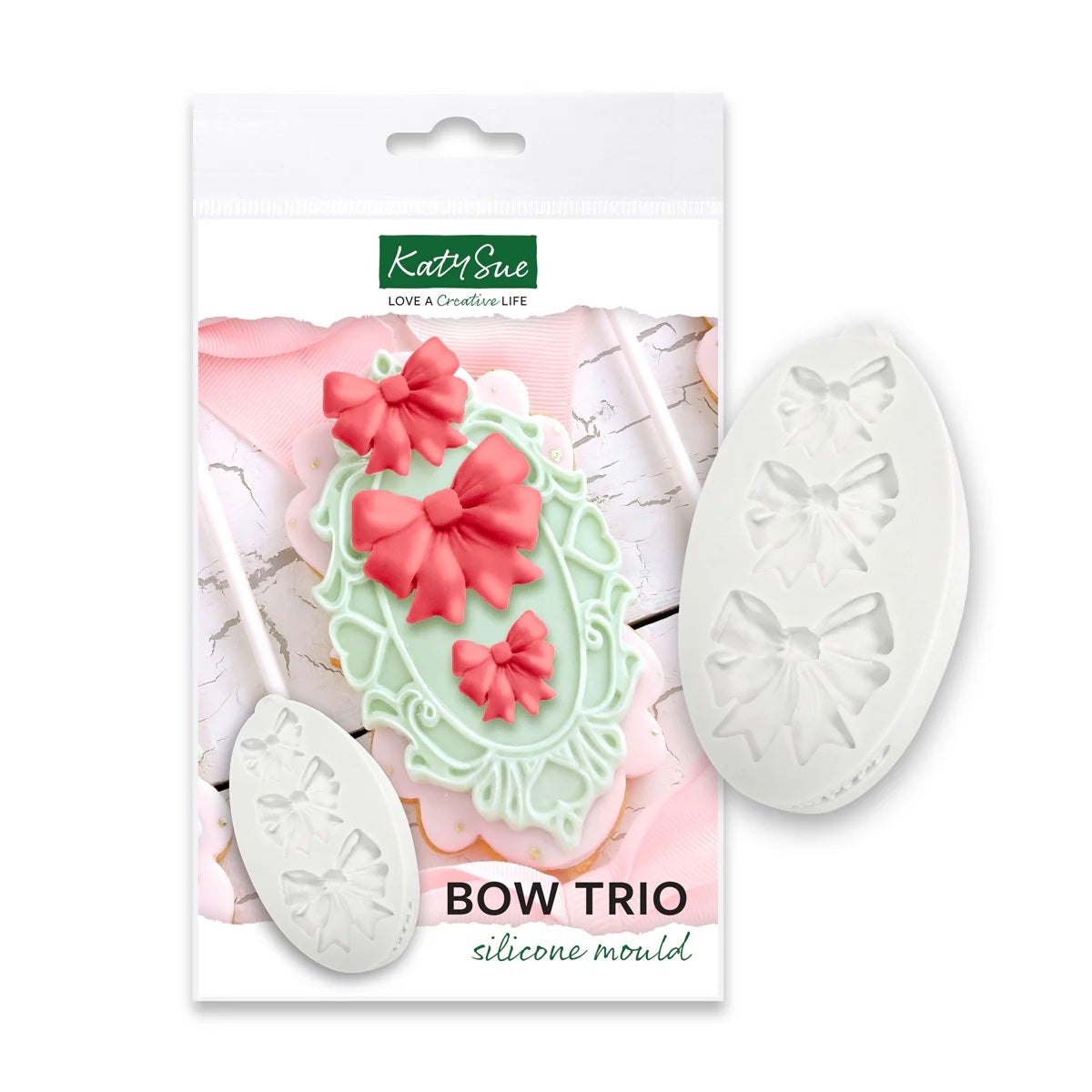 Bow Trio Silicone Mould | Art Anthology