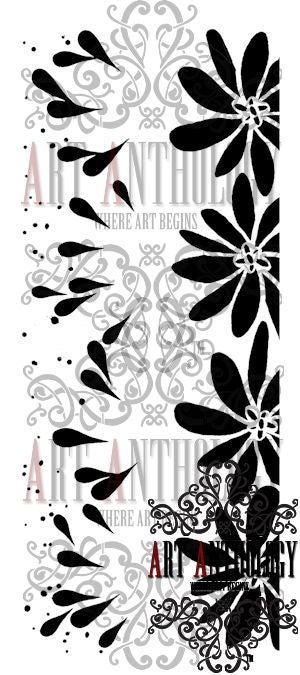 Border 2 Stencil | Art Anthology